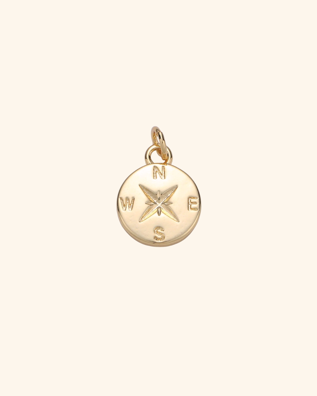 Compass Charm– Falling for Dainty