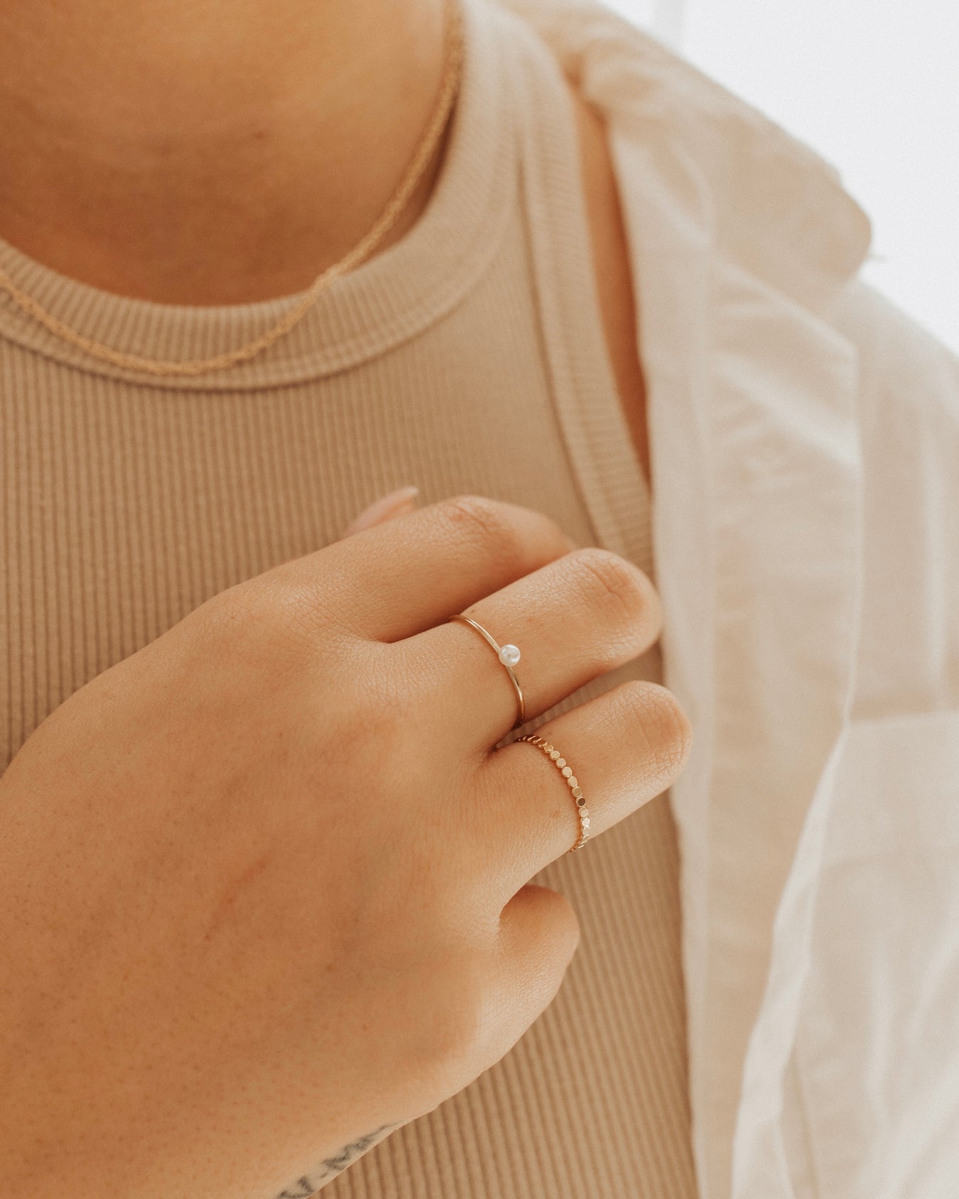 Rings– Falling for dainty